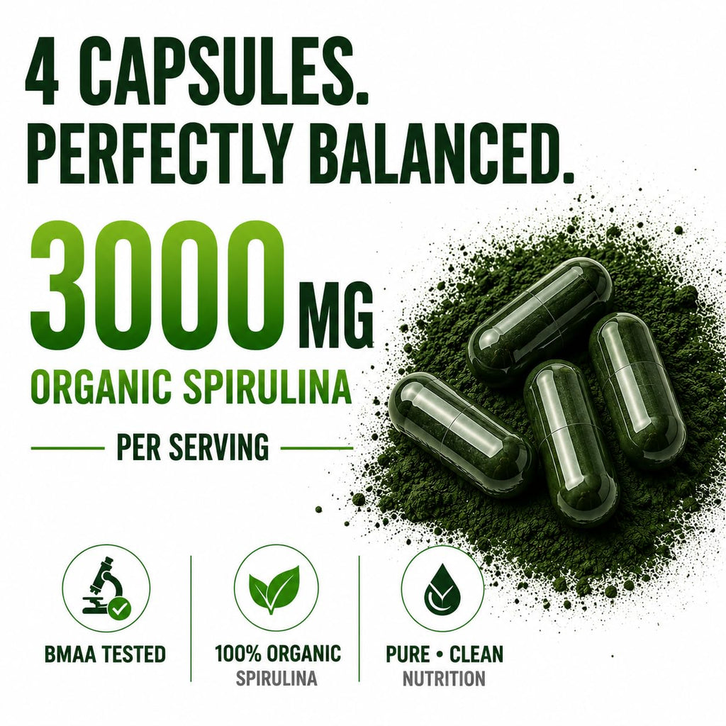 kids multivitamin Spirulina 3000 mg