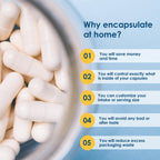 Kids multivitamin storage with gelatin capsules