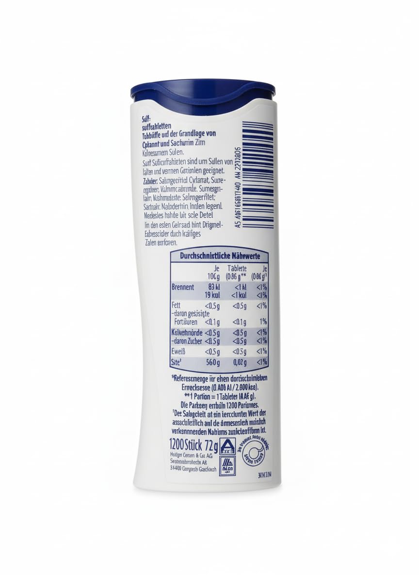 kids multivitamin sweetener tablets