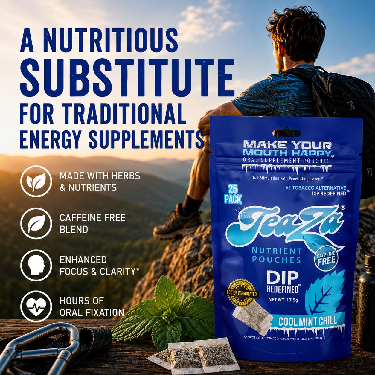 Kids multivitamin TeaZa Energy Pouches