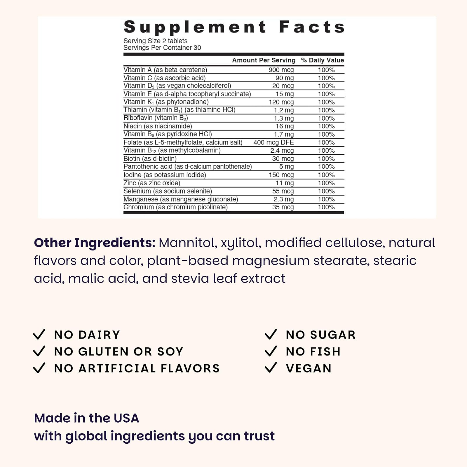 kids multivitamin with apple flavour