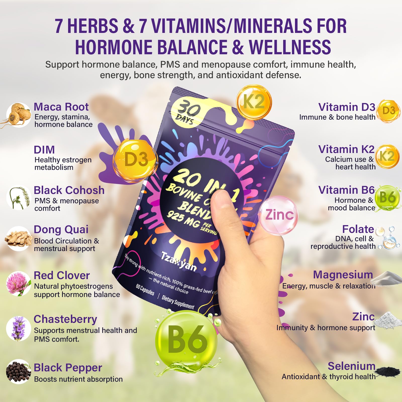 kids multivitamin with beef organ benefits