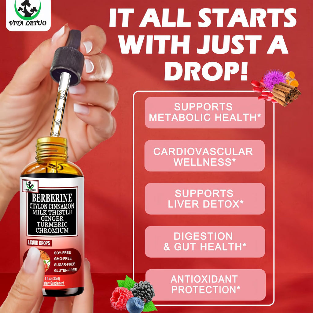 Kids multivitamin with Berberine drops