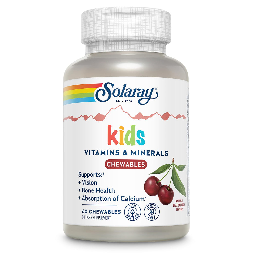 kids multivitamin with black cherry flavour