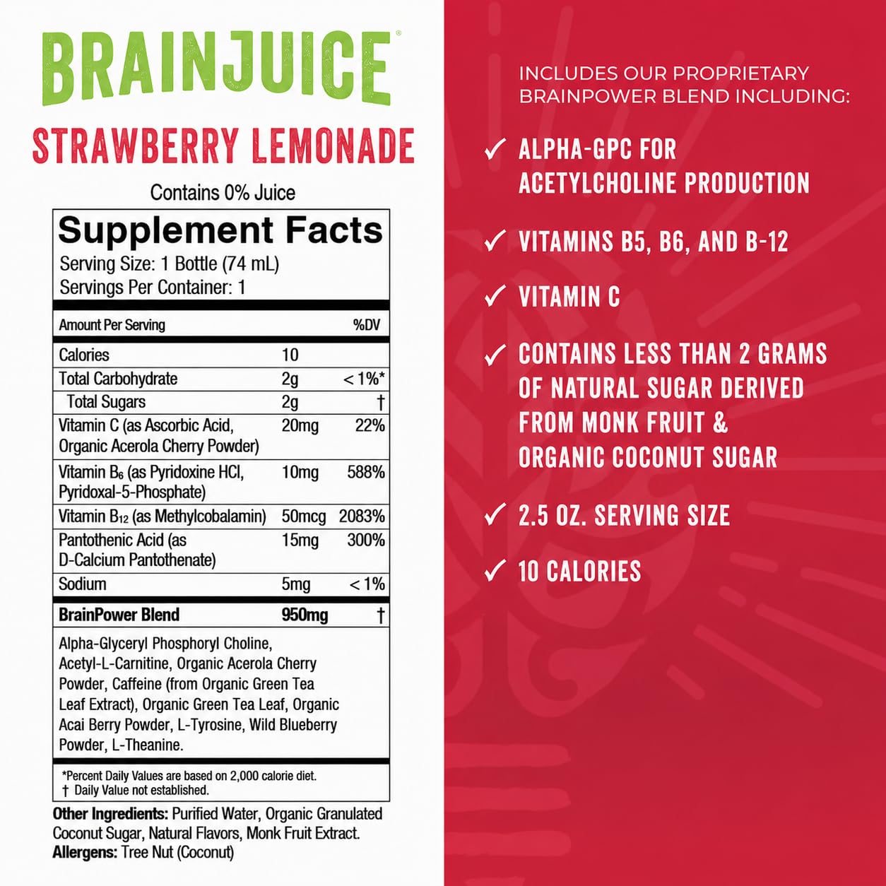 Kids multivitamin with BrainJuice