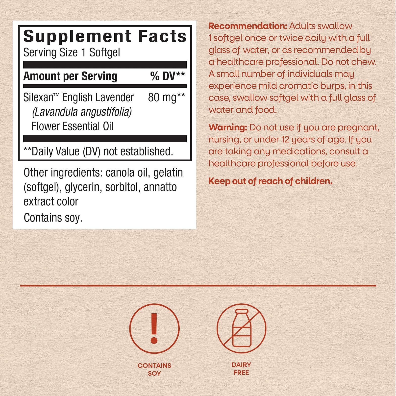 Kids multivitamin with calming properties