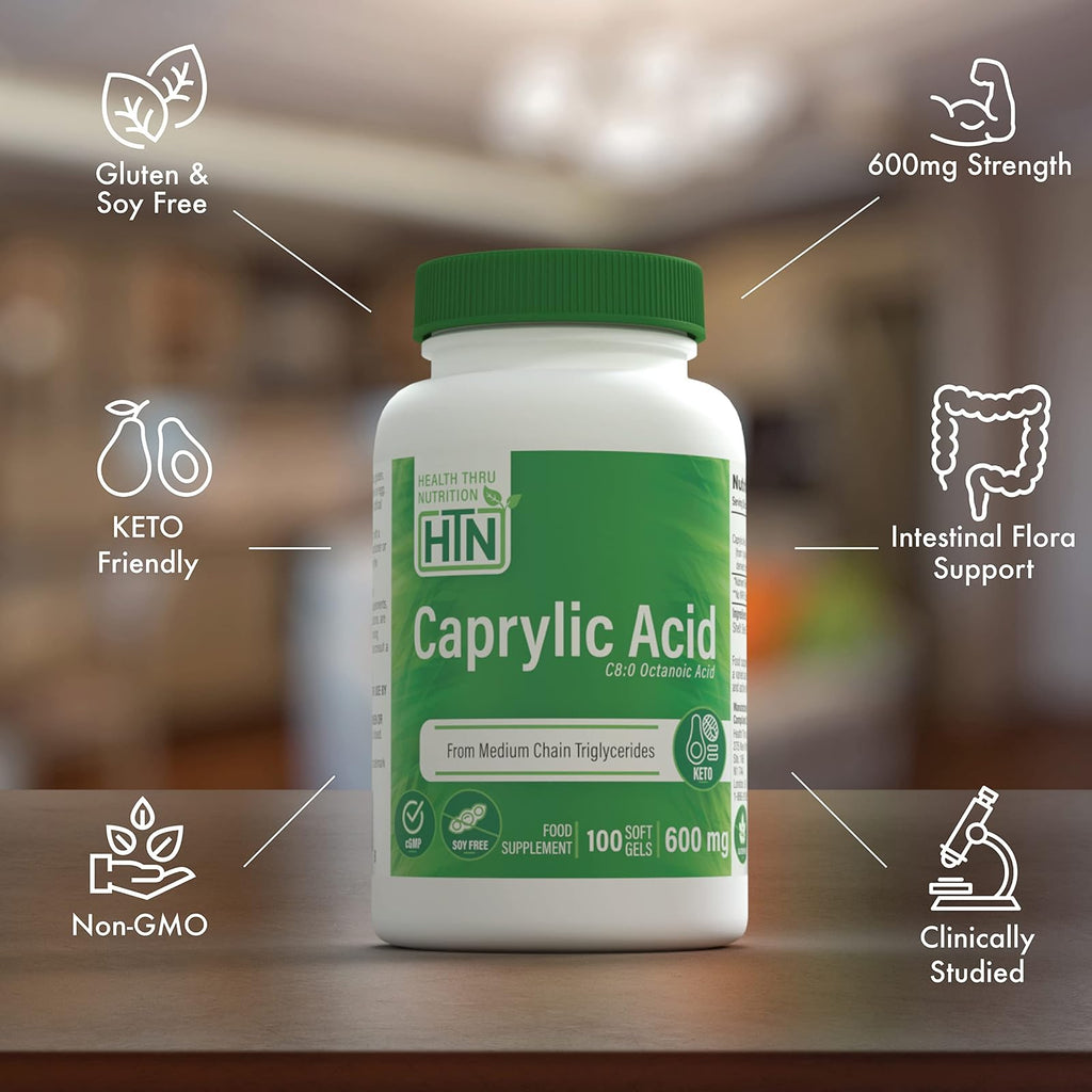 Kids multivitamin with caprylic acid