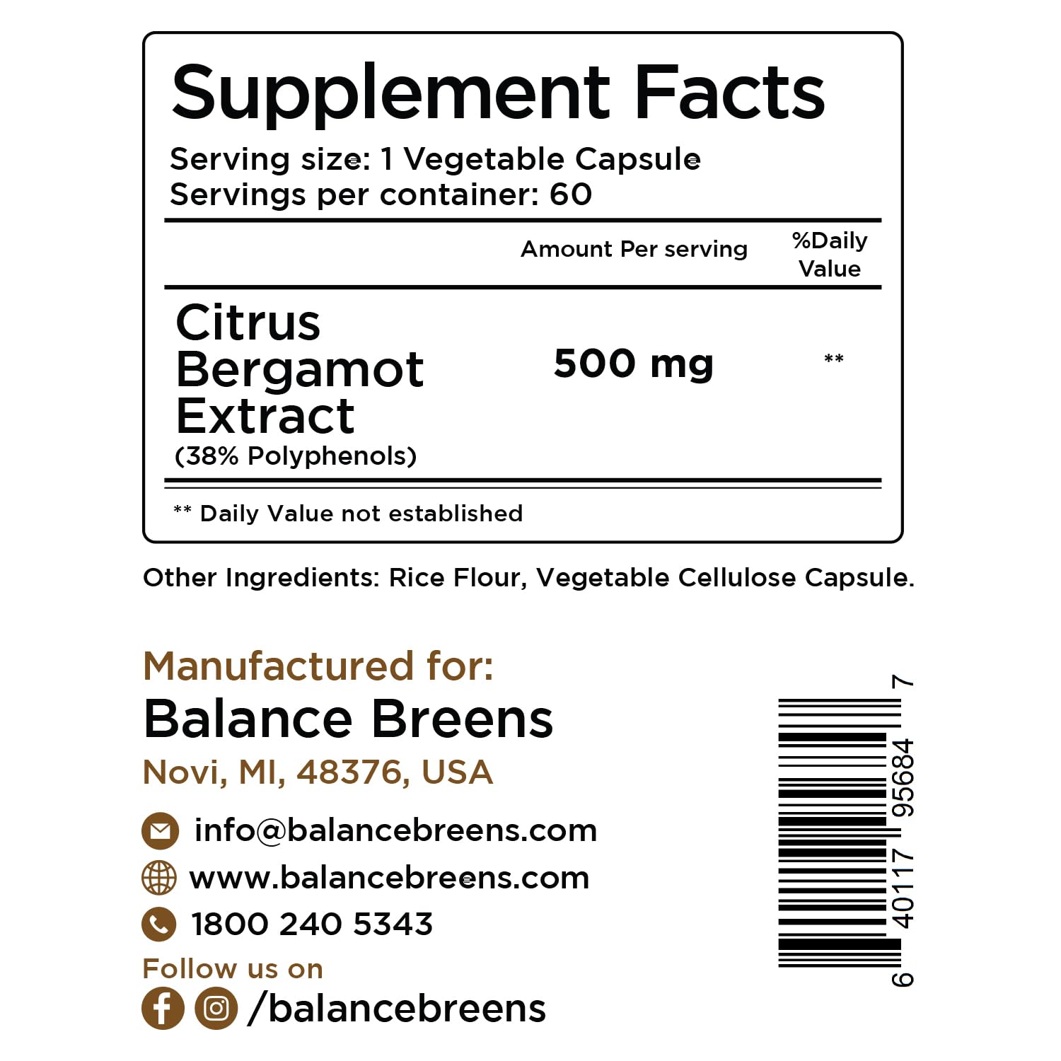 Kids multivitamin with Citrus Bergamot benefits