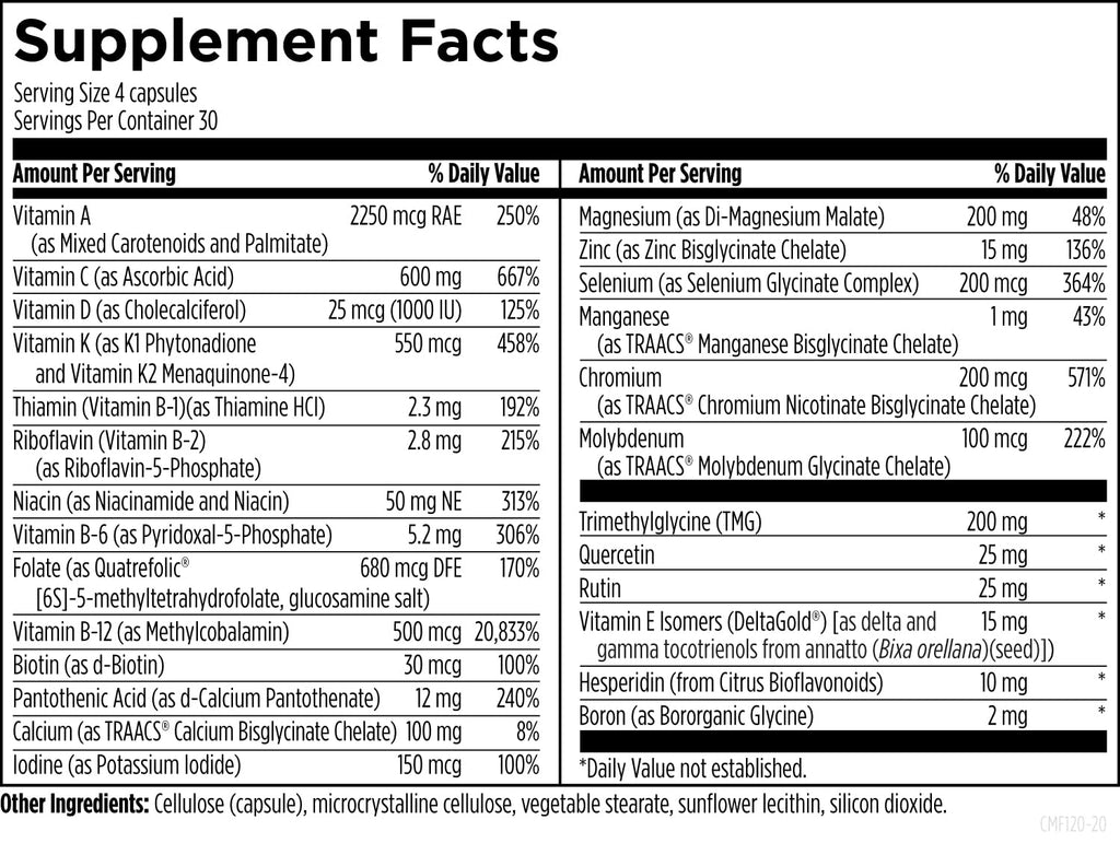 Kids multivitamin with essential nutrients