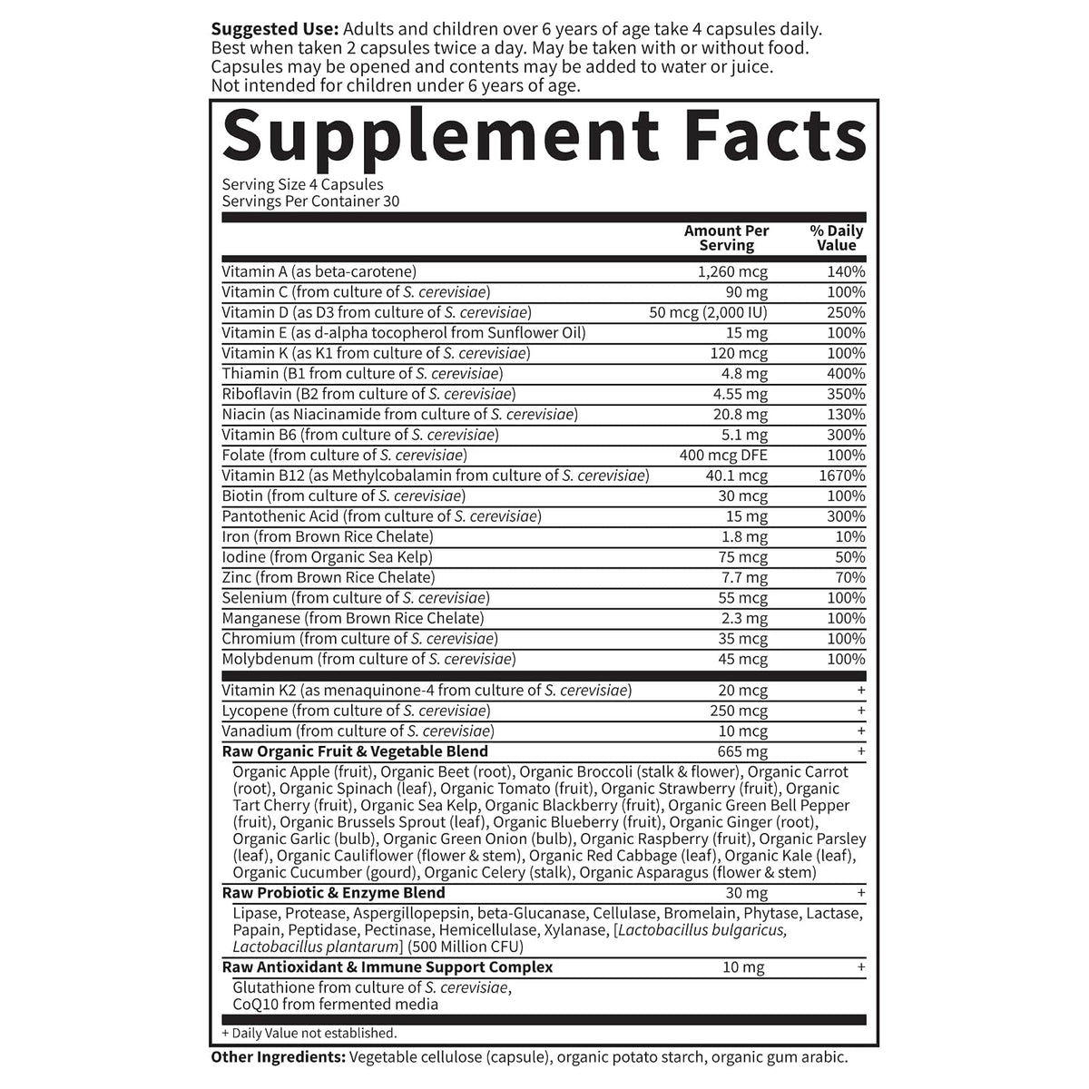 kids multivitamin with essential vitamins