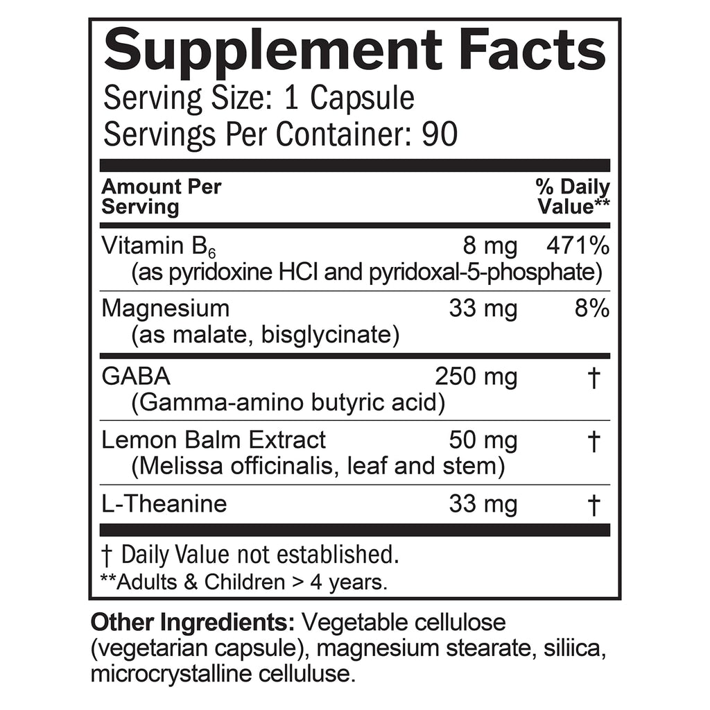 kids multivitamin with GABA support