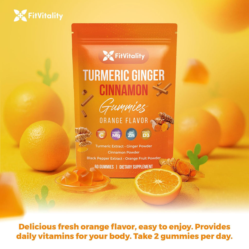 Kids multivitamin with ginger and cinnamon