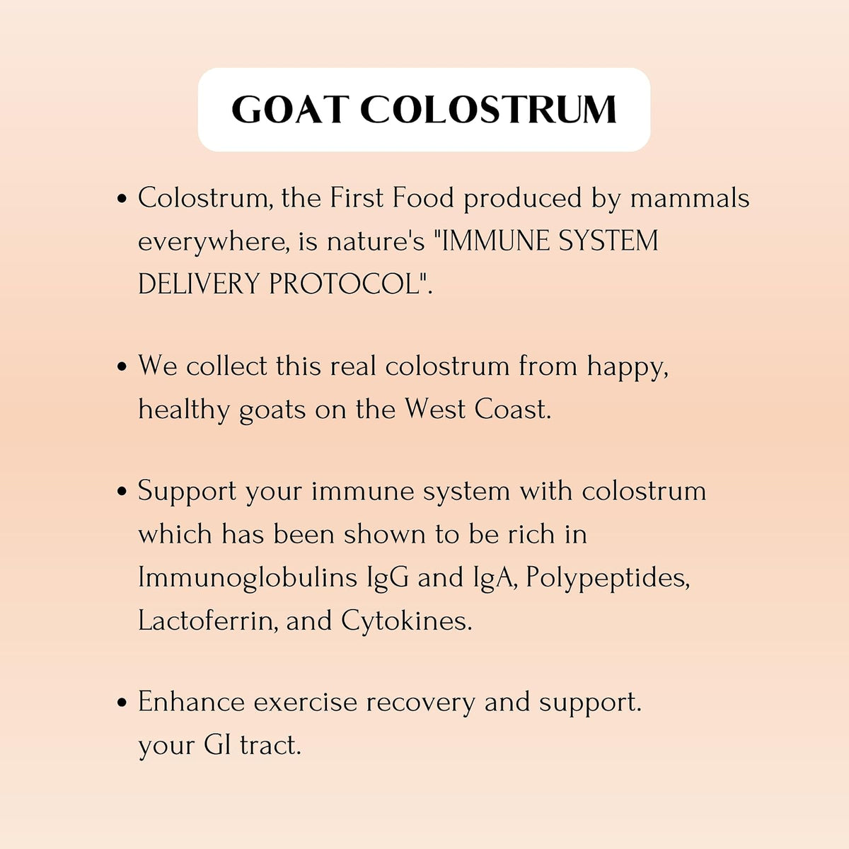 kids multivitamin with goat colostrum benefits
