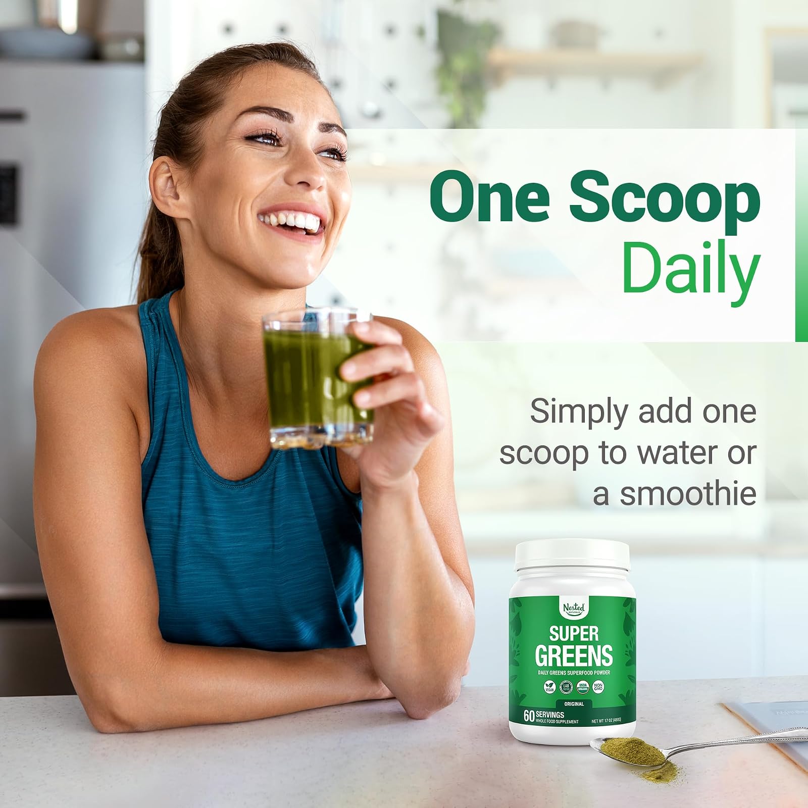 kids multivitamin with green nutrients