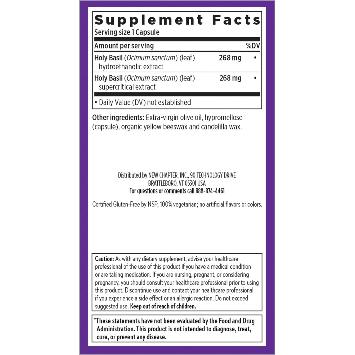 kids multivitamin with Holy Basil