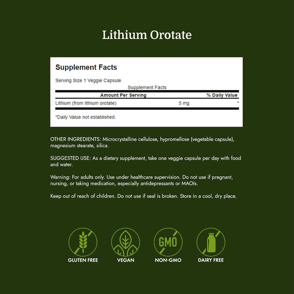 kids multivitamin with Lithium Orotate