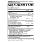 Kids multivitamin with natural ingredients