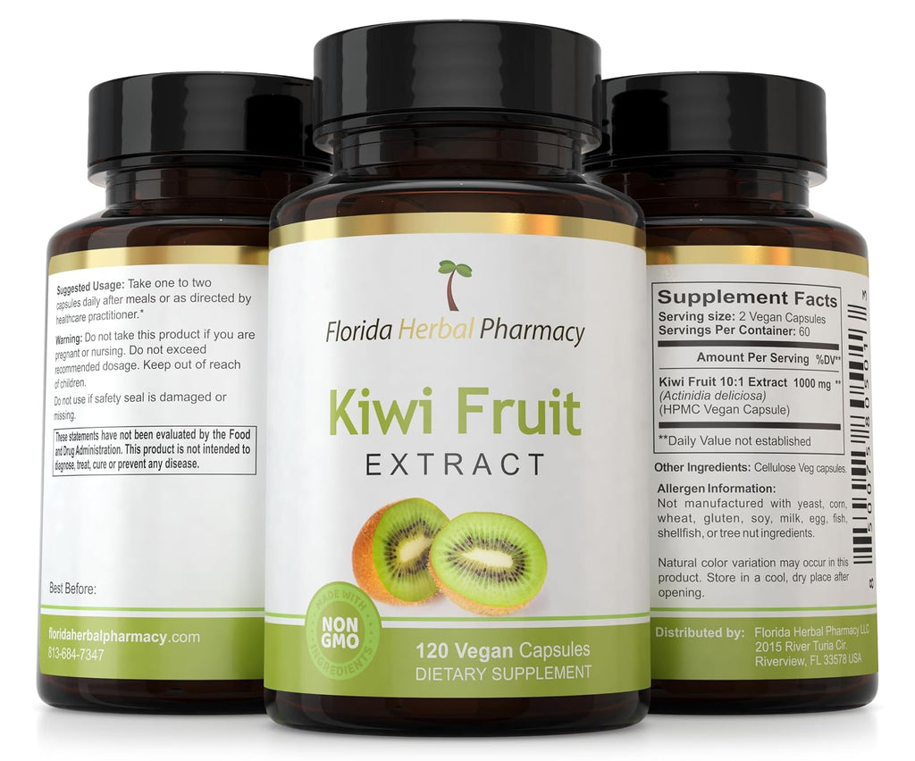Kids multivitamin with natural kiwi flavour