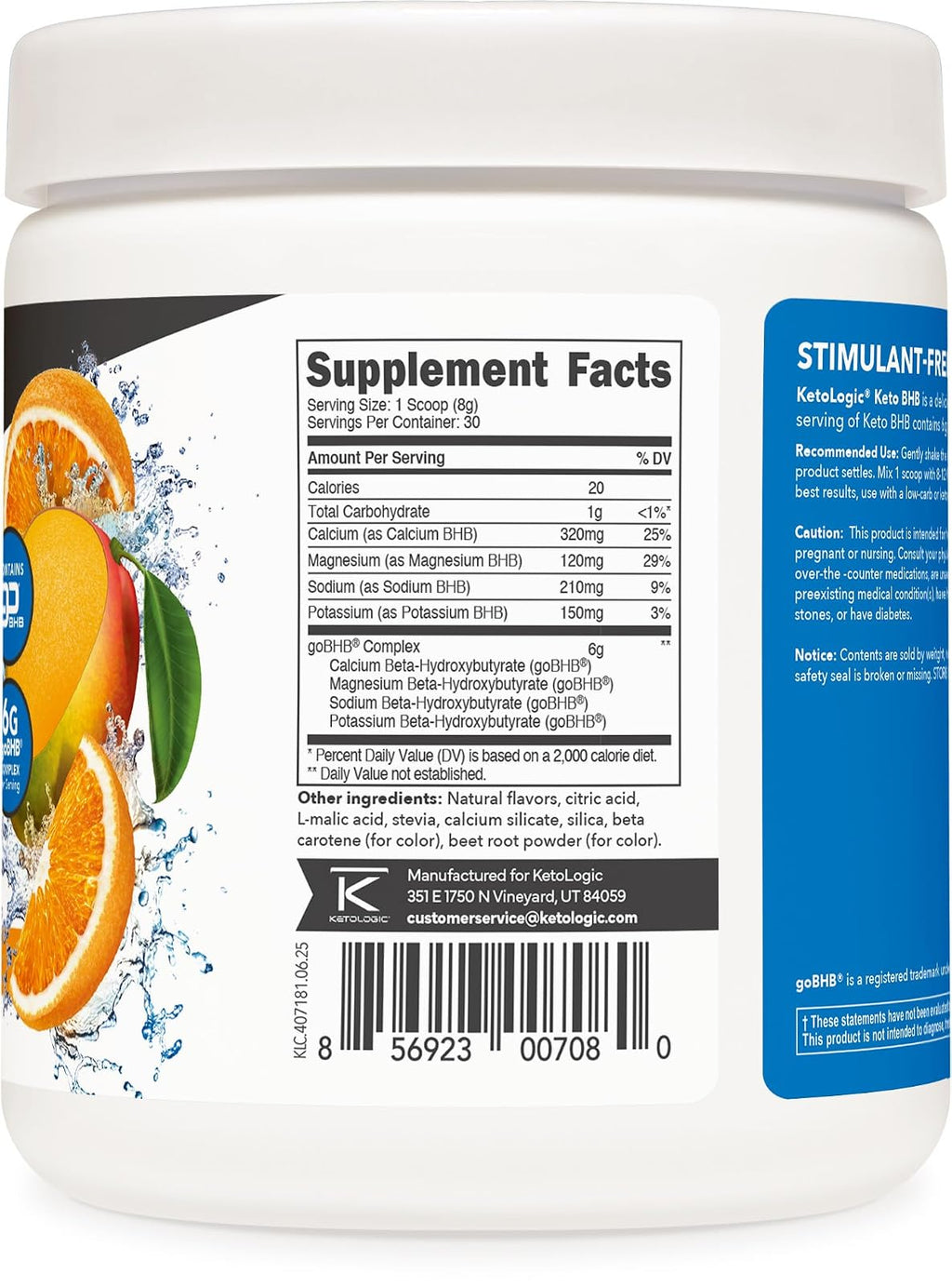 kids multivitamin with orange mango flavour