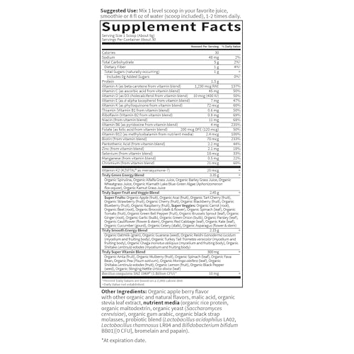 kids multivitamin with organic greens