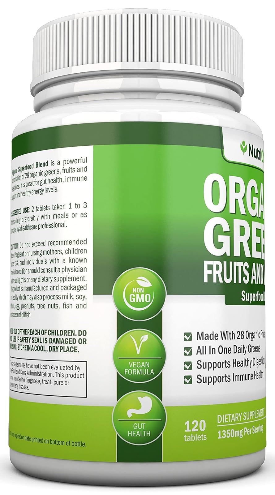 kids multivitamin with organic greens