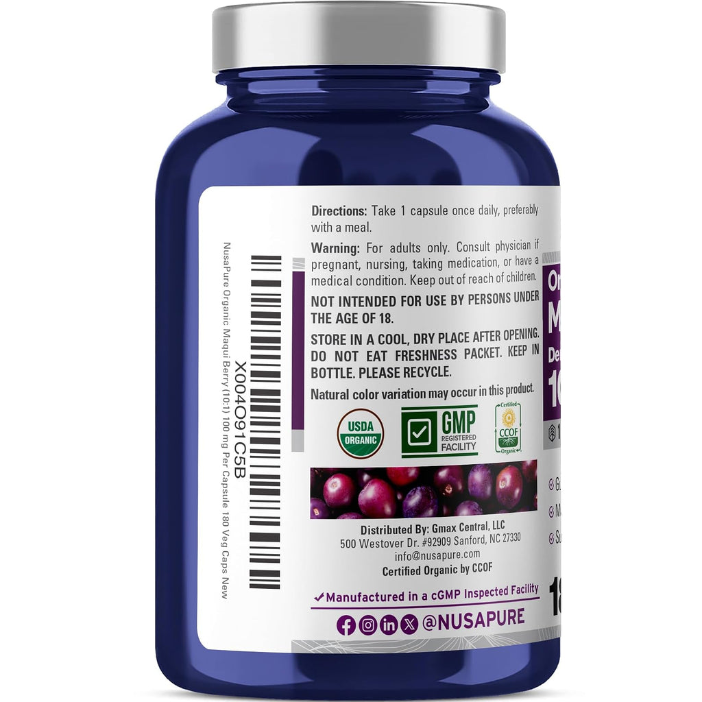 Kids multivitamin with Organic Maqui Berry