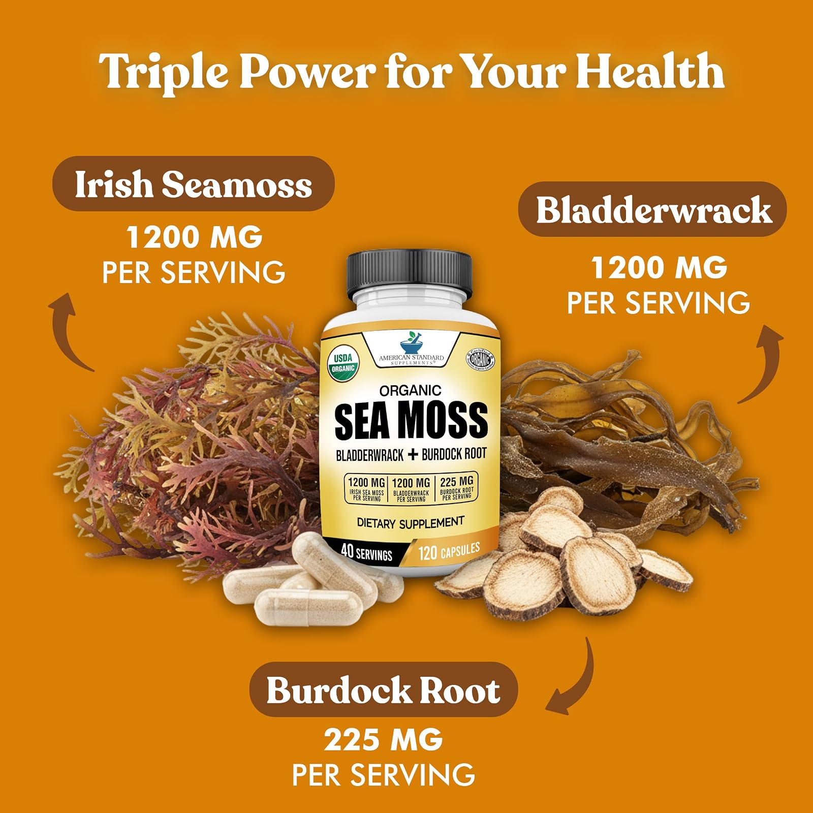 Kids multivitamin with organic sea moss