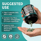 Kids multivitamin with organic sea moss