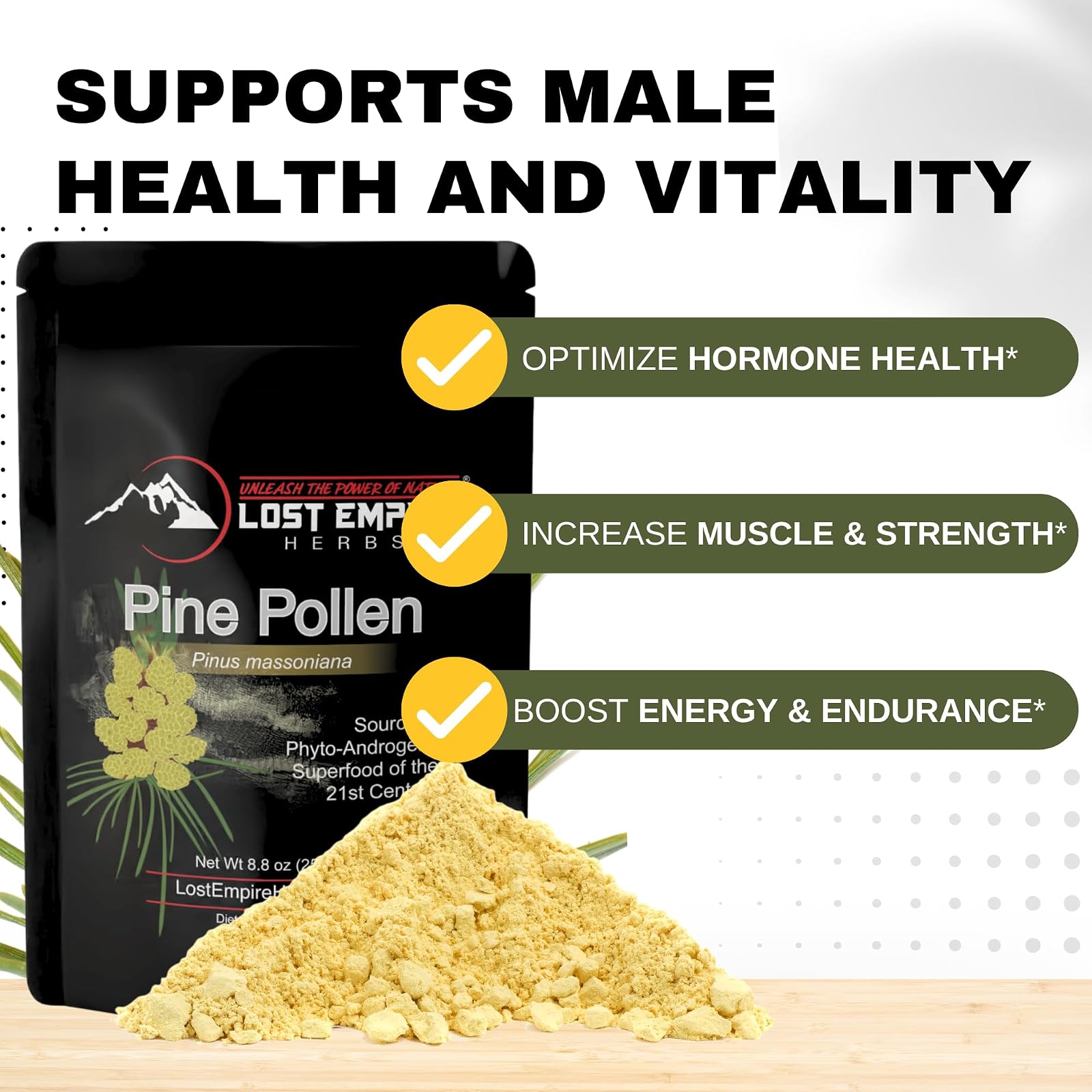 kids multivitamin with pine pollen