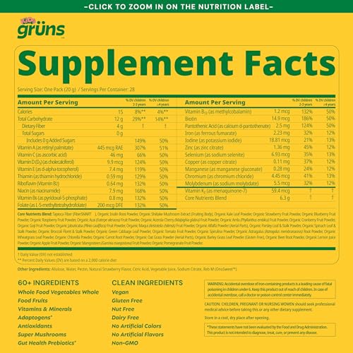 Kids multivitamin with prebiotic fiber