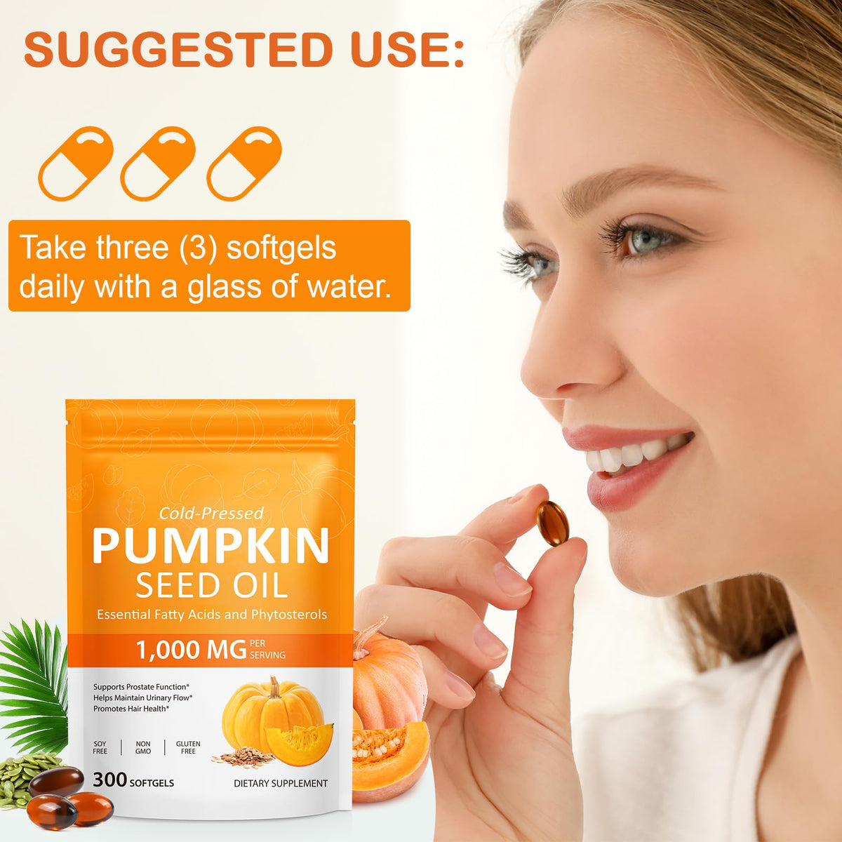Kids multivitamin with pumpkin seed oil