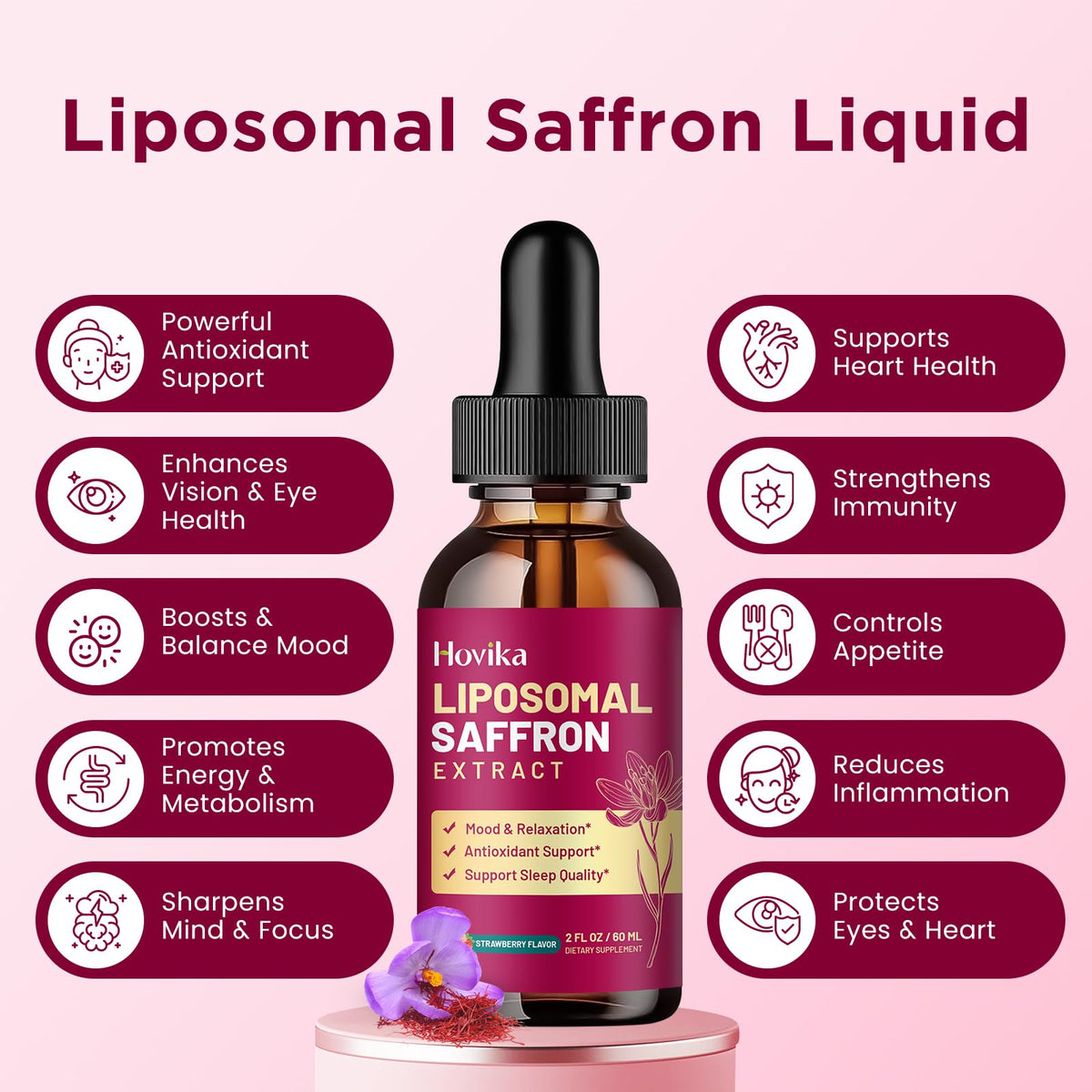 Kids multivitamin with saffron extract