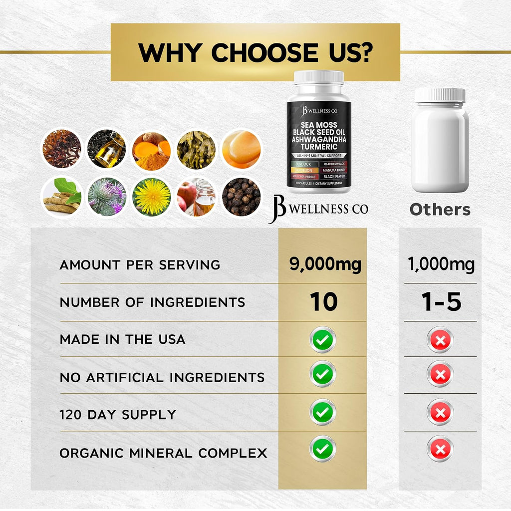 Kids multivitamin with sea moss