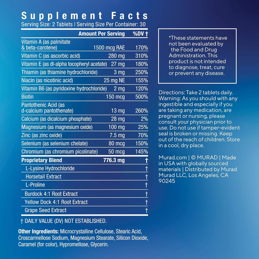 Kids multivitamin with skin benefits