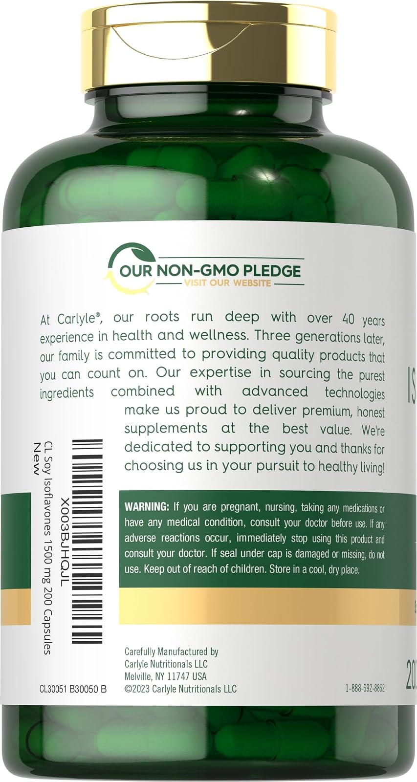 Kids multivitamin with soy isoflavones