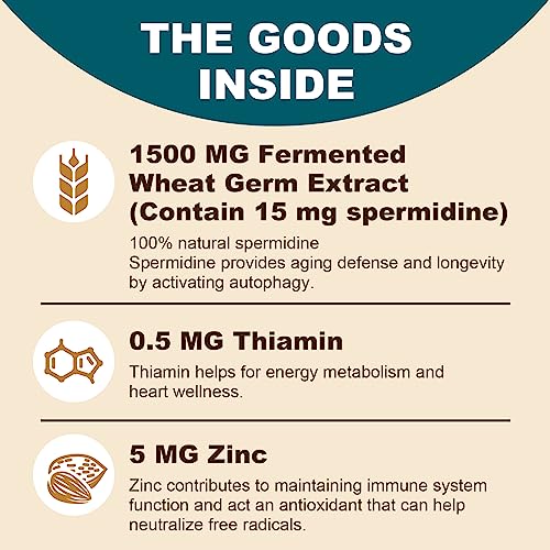 Kids multivitamin with spermidine benefits
