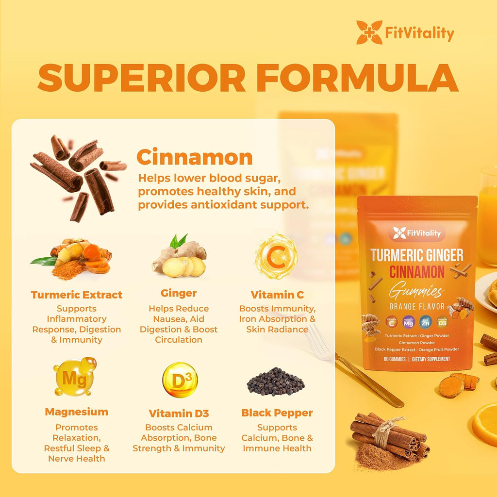 Kids multivitamin with turmeric and ginger