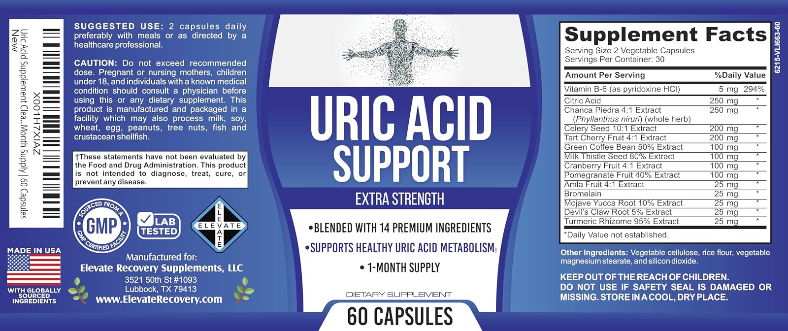 Kids multivitamin with Uric Acid support