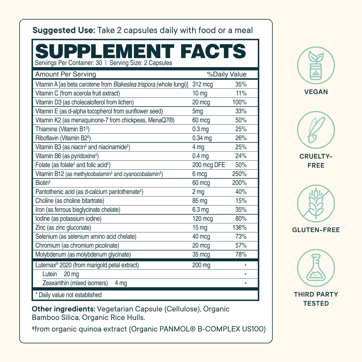 kids multivitamin with whole food