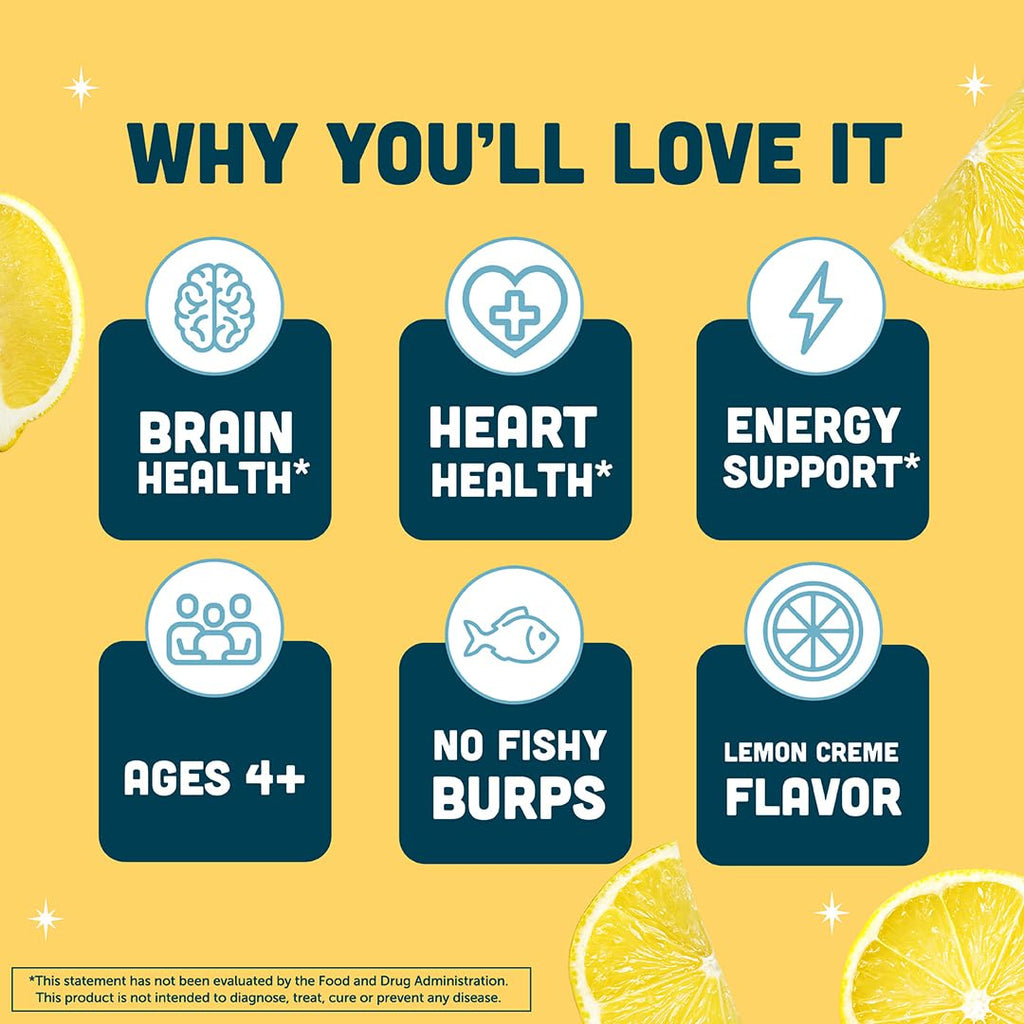 Kids omega 3 fish oil supplement