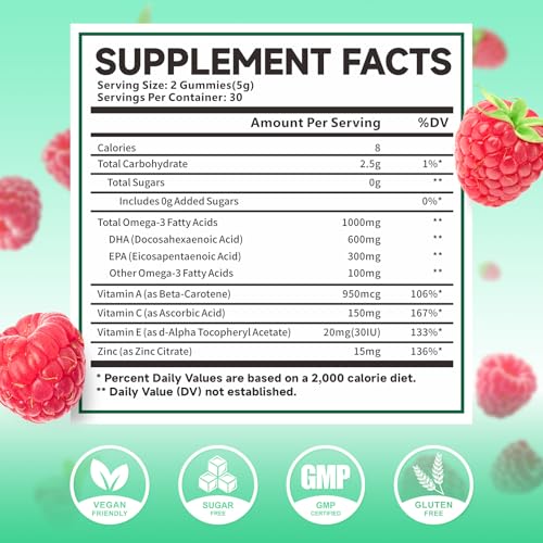 kids omega 3 gummies for healthy growth