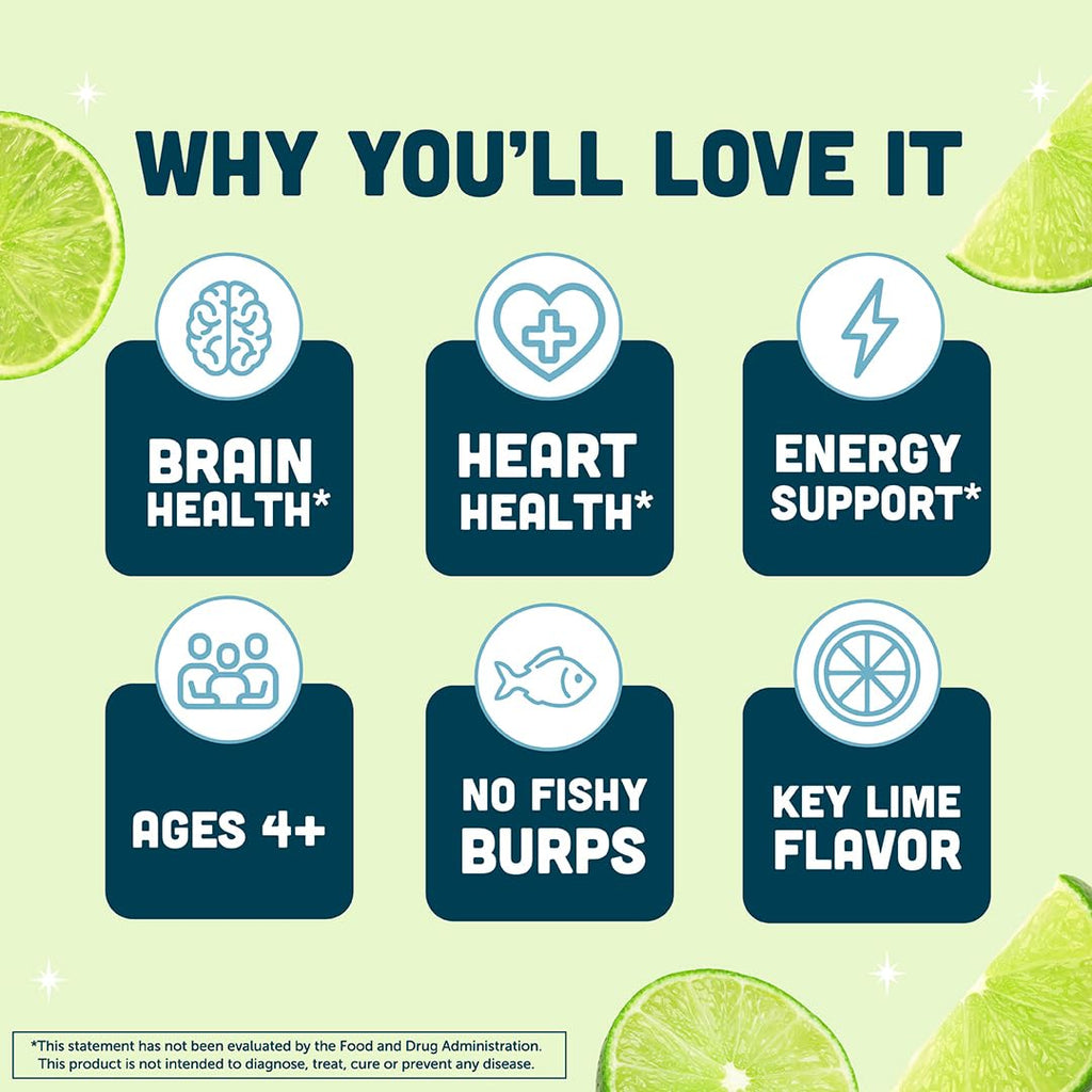 Kids omega 3 liquid supplement