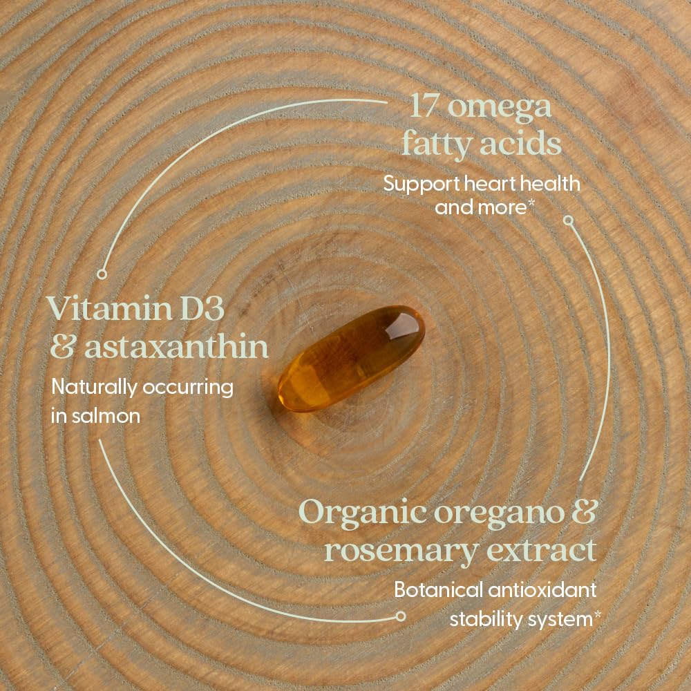 Kids omega 3 softgels for growth