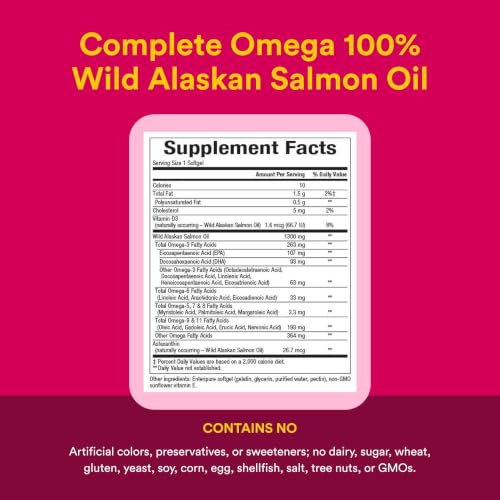 Kids omega 3 softgels for growth