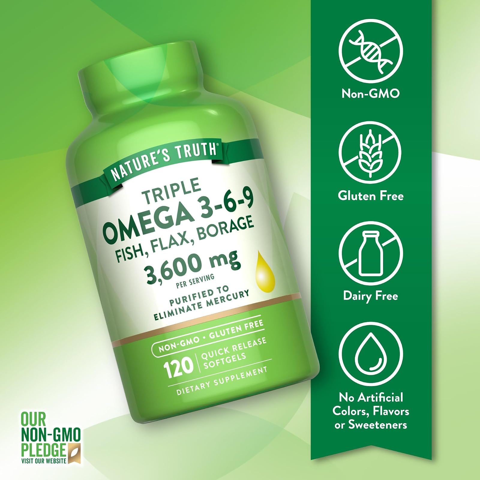 Kids omega 3 softgels for growth