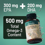 Kids omega 3 softgels for growth