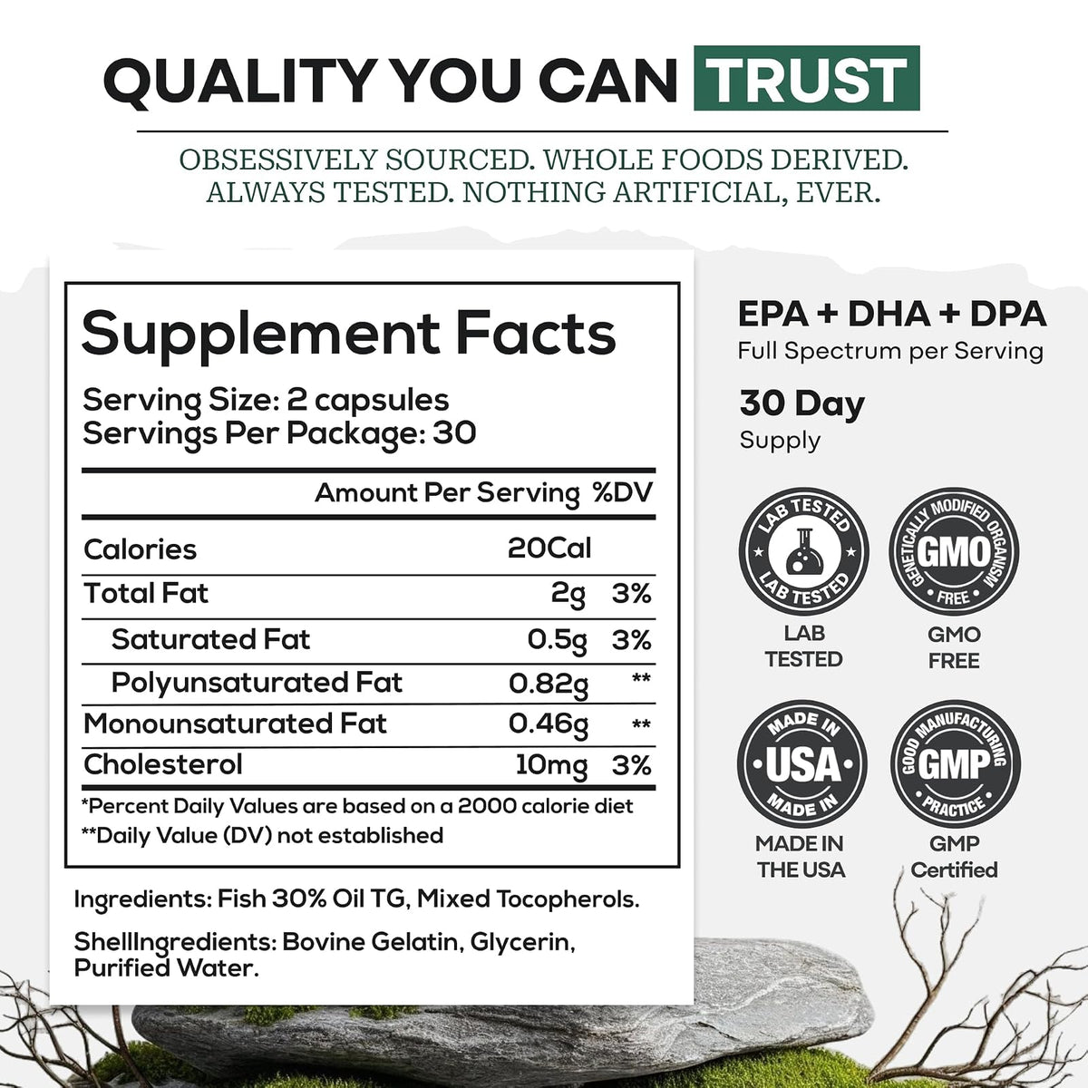 kids omega 3 supplement capsules