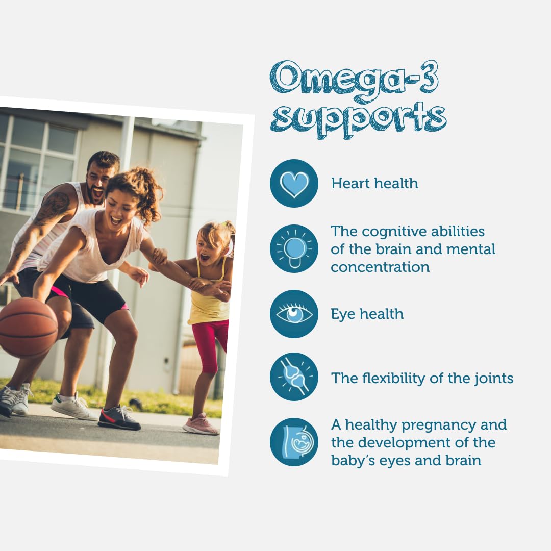 Kids omega 3 supplement for growth