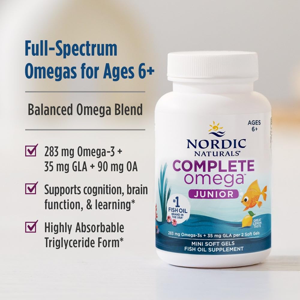 Kids omega 3 supplement for healthy growth