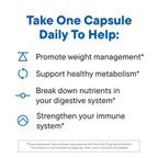 Kids probiotic capsules for digestion